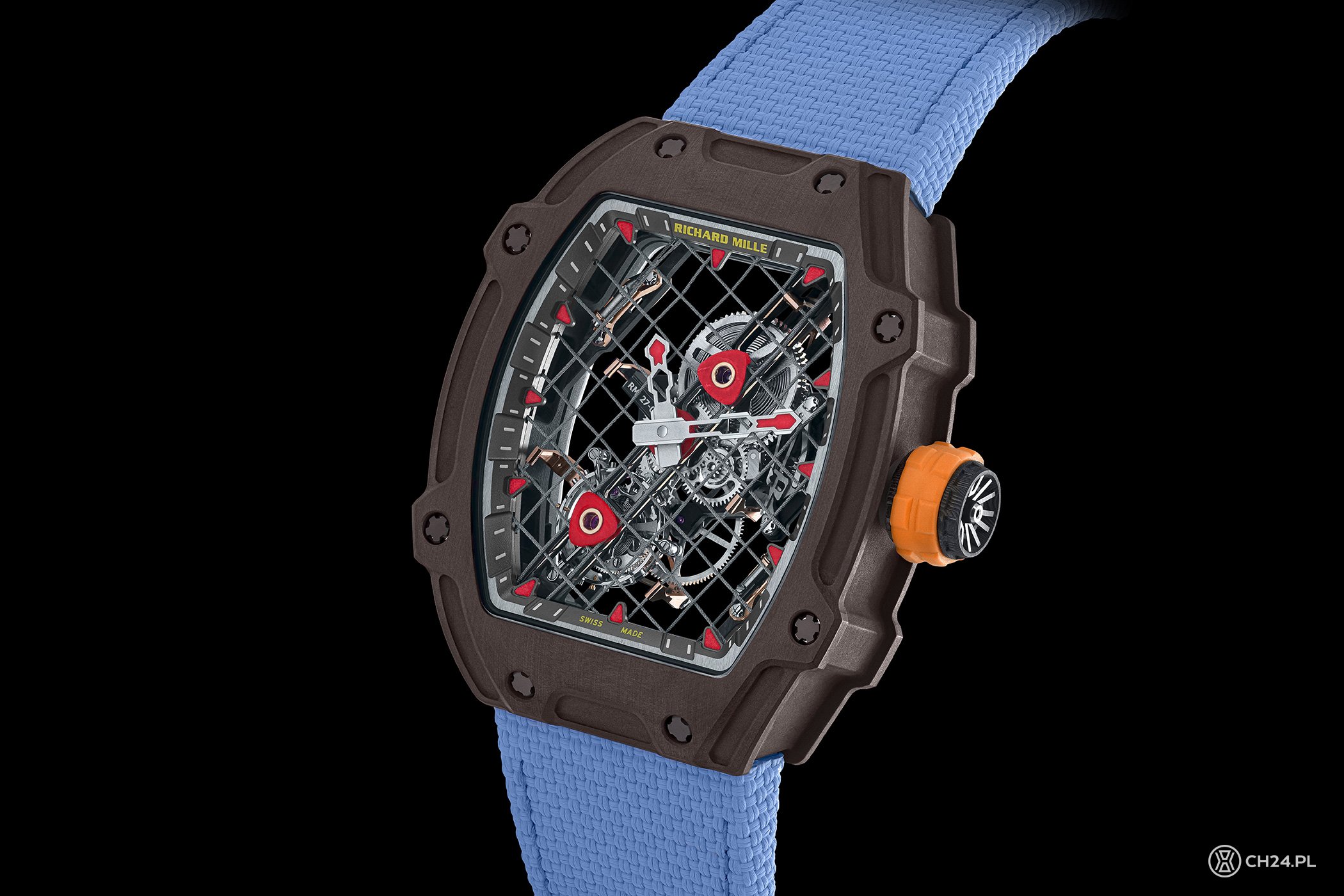 Richard Mille RM 27 04 Tourbillon Rafael Nadal dost pno Cena CH24 PL Richard Mille RM 27 04 Tourbillon Rafael Nadal dost pno Cena CH24 PL