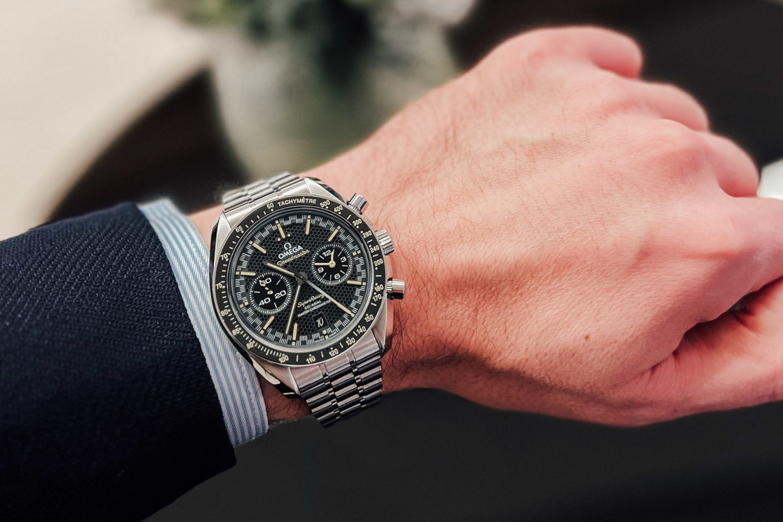 Omega Speedmaster Super Racing z mechanizmem wyznaczającym nowy ...