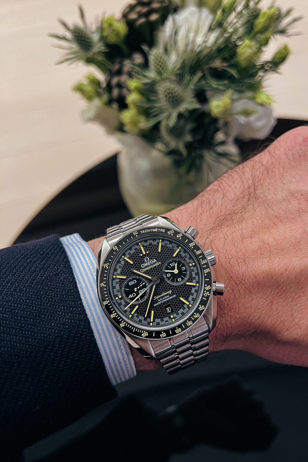 Omega Speedmaster Super Racing z mechanizmem wyznaczającym nowy ...