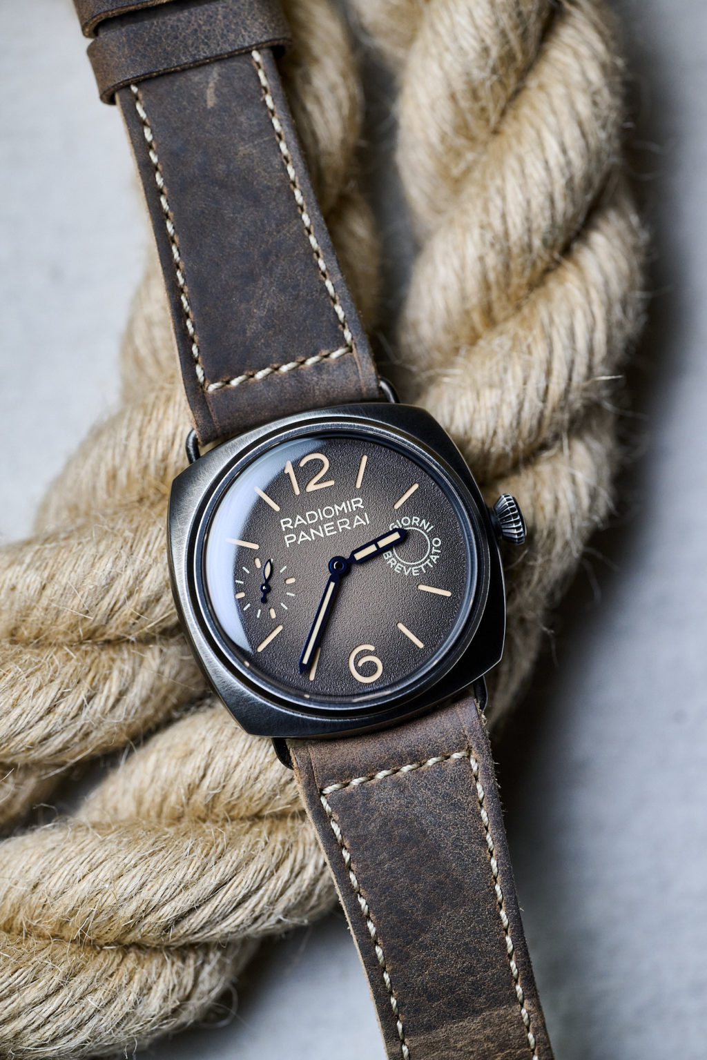 Panerai Radiomir Otto Giorni - postarzany i jeszcze bardziej vintage ...