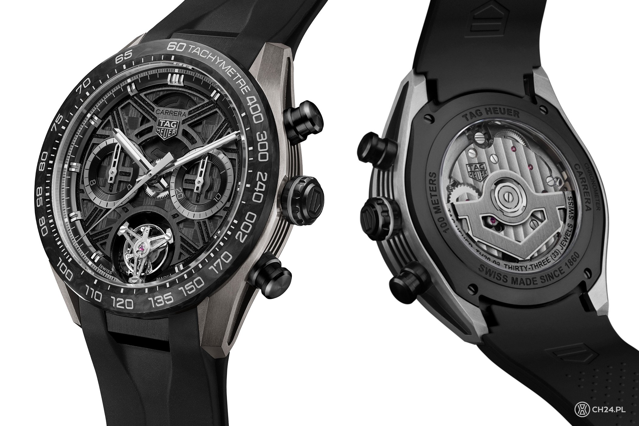 TAG Heuer Carrera Chronograph Extreme Sport i Tourbillon Chronograph ...