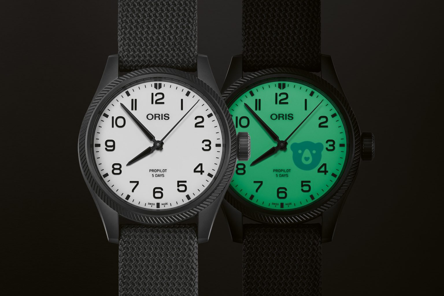 Oris ProPilot Hölstein Edition 2025 - z ukrytym na tarczy misiem - CH24.PL