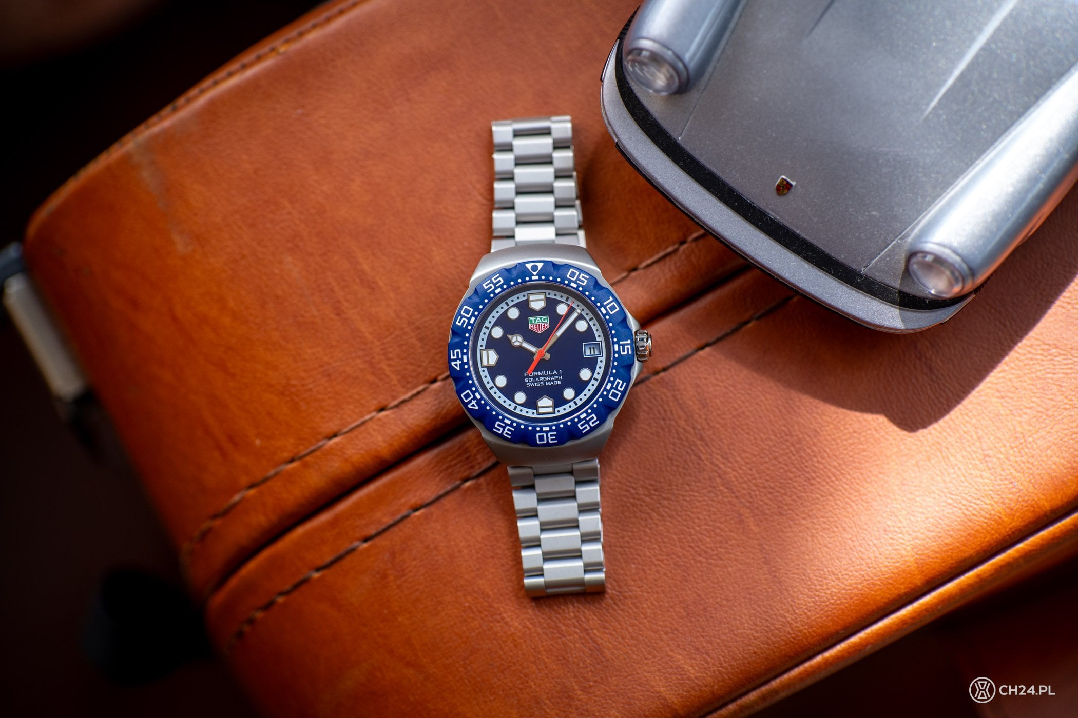 TAG Heuer Formula 1 Solargraph - ładowany światłem zegarek z ...