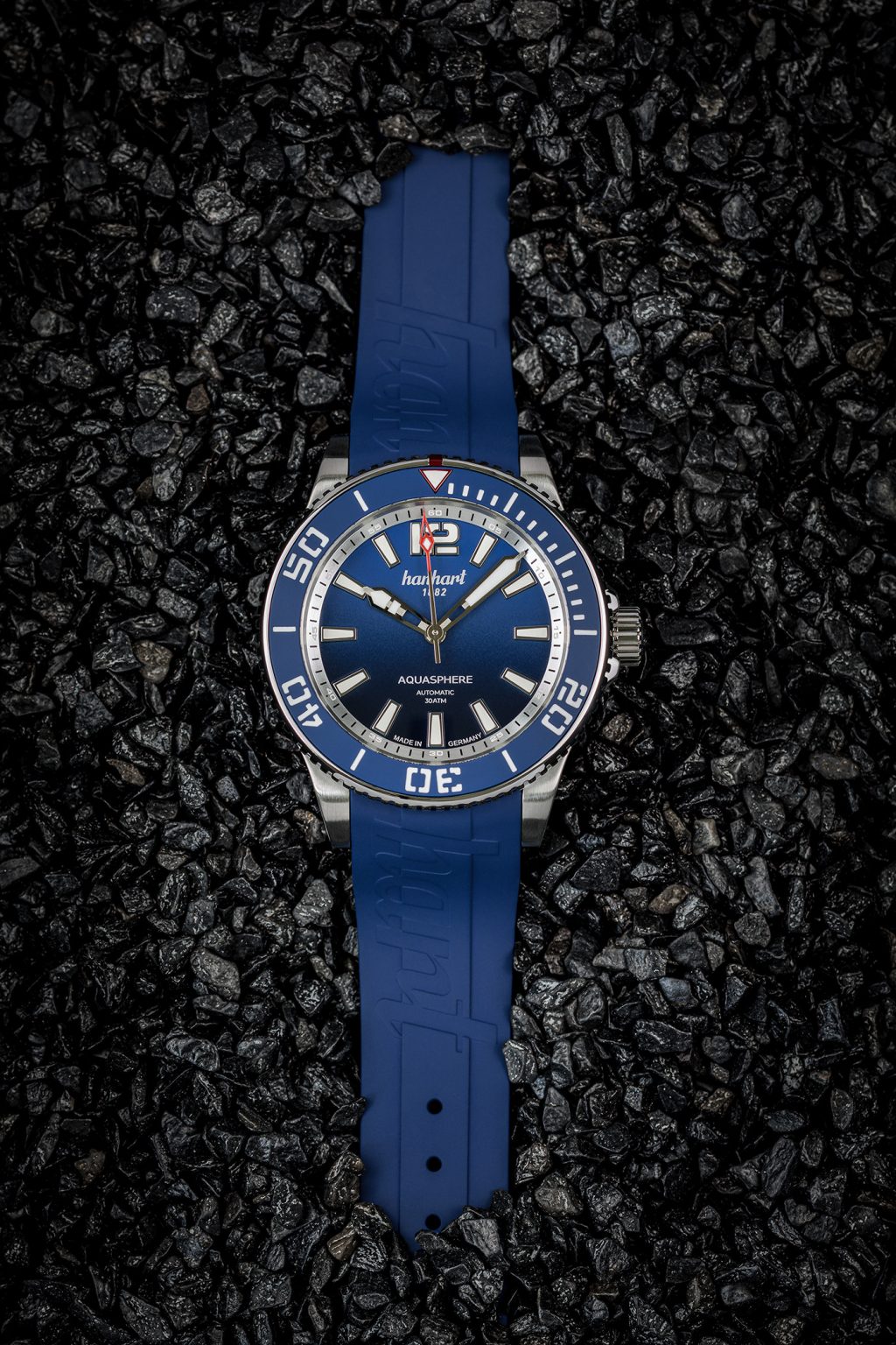 Hanhart Aquasphere Ocean Fade – klasyczny zegarek nurkowy - CH24.PL